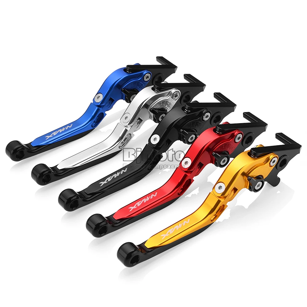 Motorcycle Nmax Logo Cnc Adjustable Brake Clutch Levers Set For Yamaha ...