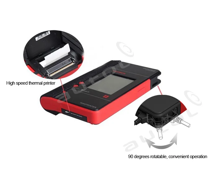 Launch X431 IV - Advanced Car Diagnostic Tool with Mini Printer