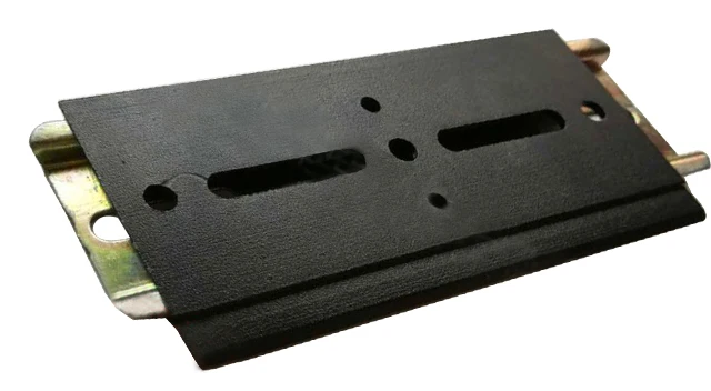 Aluminium DIN Rail Mounting Clamp for 35 Mm DIN Rail