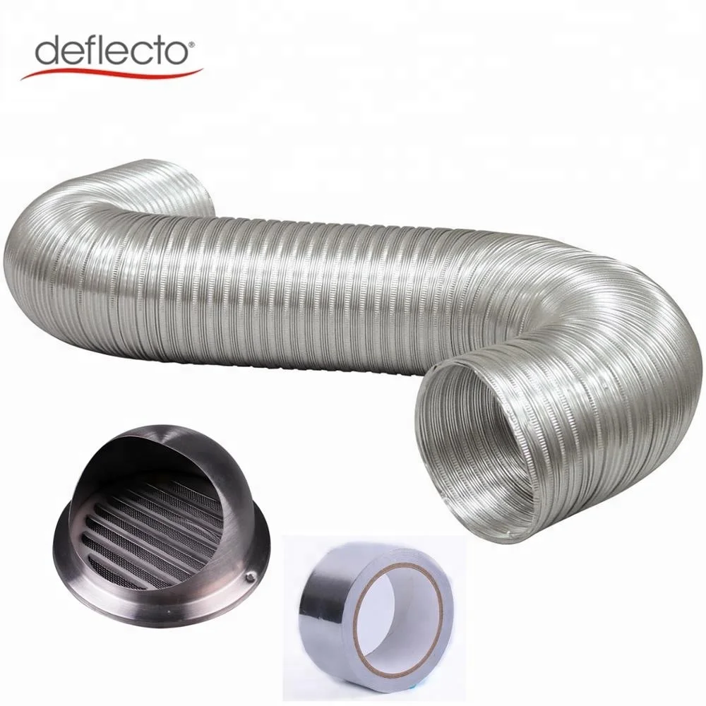 Ventilation Kit China Supplier Aluminum Semi Rigid Flexible Duct ...