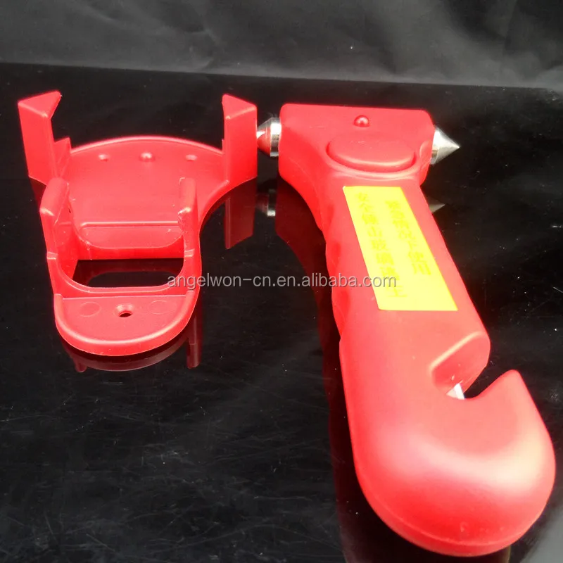 2 In 1 Car Safety Hammer Glass Window Breaker Belt Cutter Intelligent ...