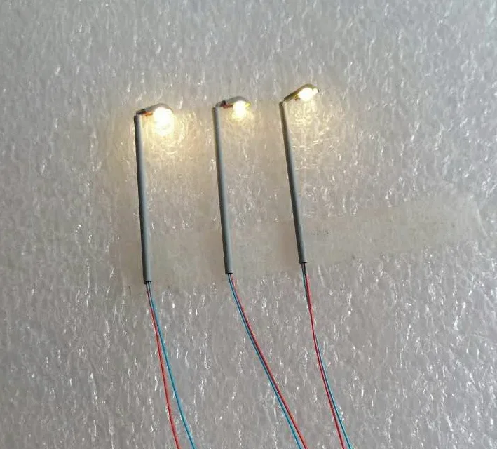 3V 1/500 LED Miniature Single Metal Street Light - Cheapest