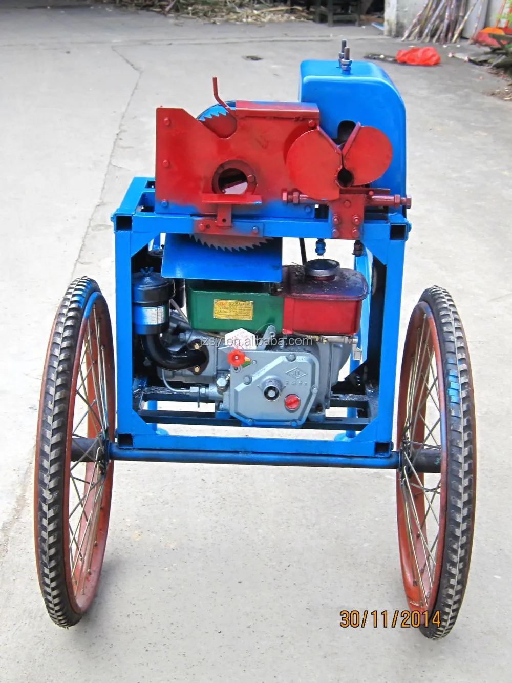 Factory Price Sugarcane Leaves Peeling Off Machine Detrasher Sugar Cane ...