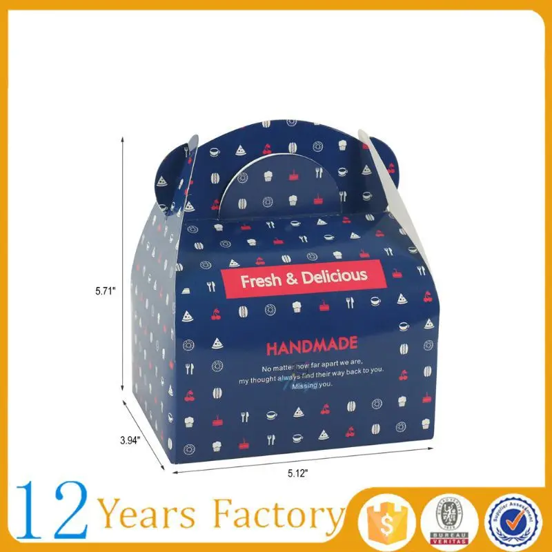 Custom Folding Food Packaging Meal Paper Box - Buy Meal Paper Box ...