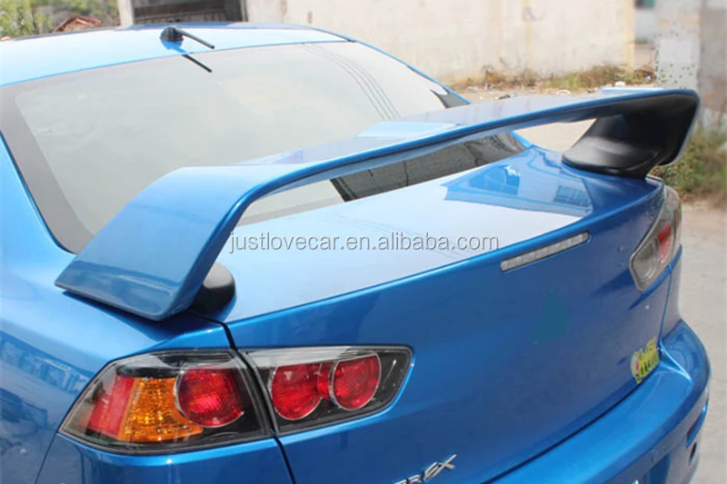 MITSUBISHI LANCER EX EVO X 10 TYPE ABS CAR REAR TRUNK SPOILER WING 2008 ...
