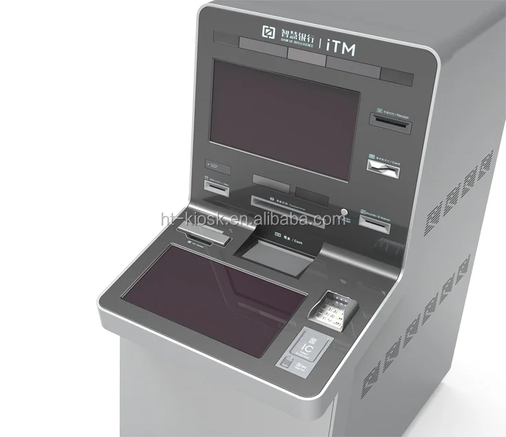 Bank VTM Indoor Self-Service Kiosk for Video Account Inquiry ...