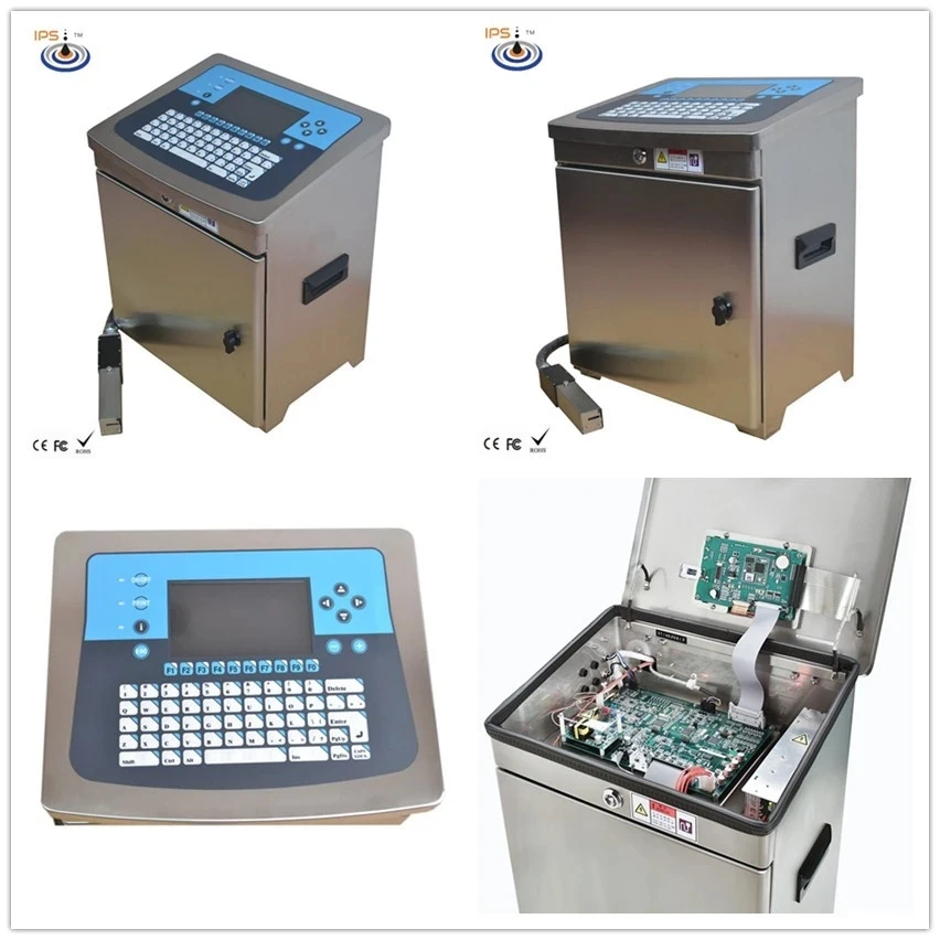 Continuous Inkjet Printing Machine Date Code Industrial Inkjet Printer ...