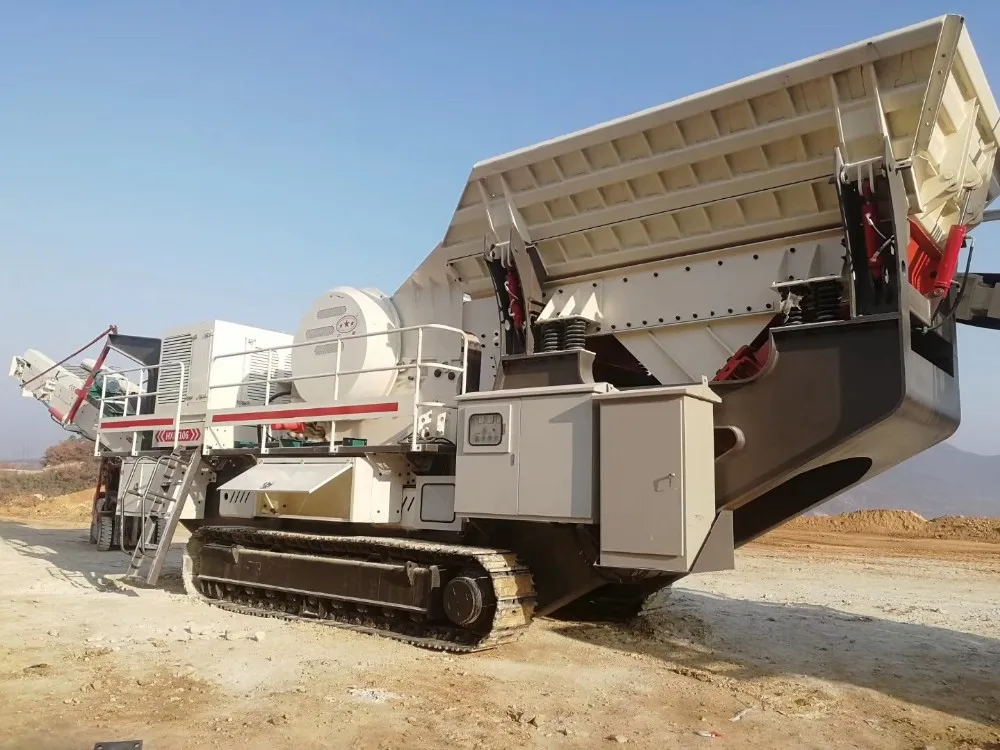 100-200tph Self-Propelled Crawler Crushing Plant - Easy Movable Stone ...