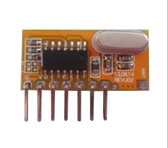 AK-RXB12-X Band Decoder Superheterodyne Radio Receiver Module with Remote