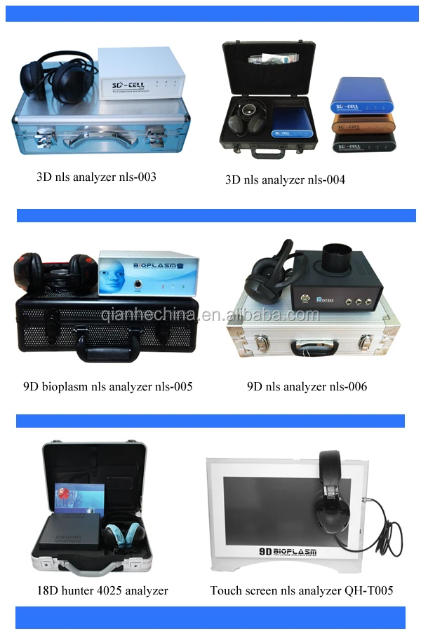 Multi-language Bioresonance 8d Lris Nls Health Analyzer Factory Price ...