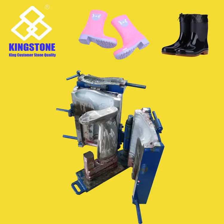 Two Color PVC Rain Boots Injection Mold - High Quality