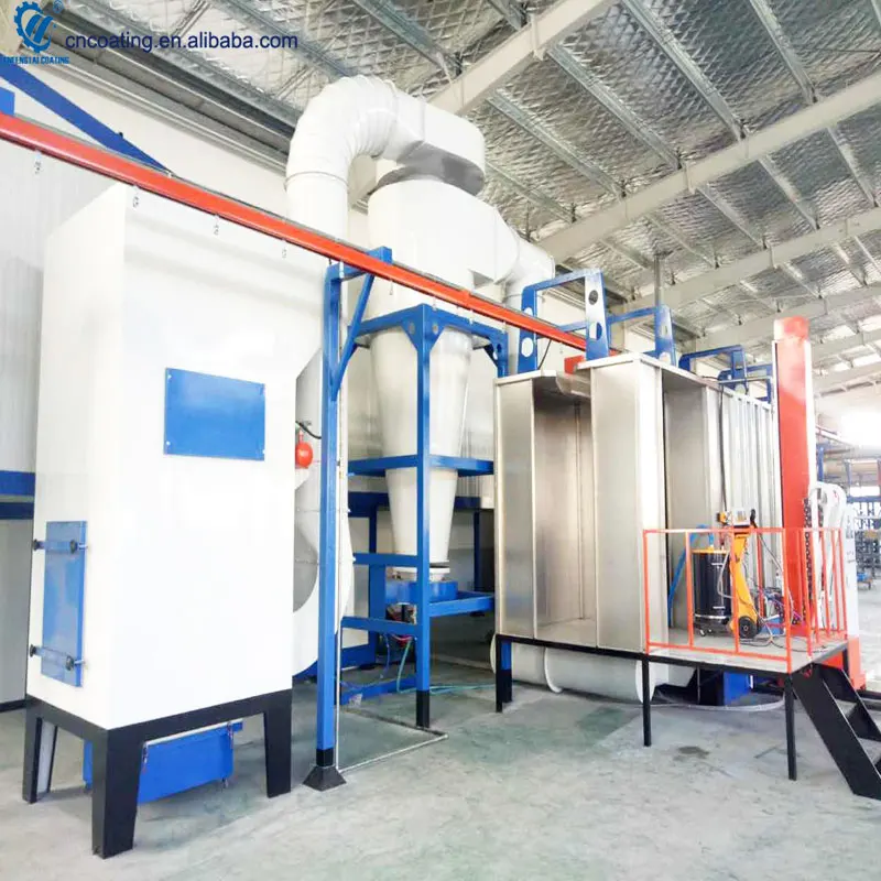 Spray Pretreatment Overhead Conveyor Automatic Powder Coating Line ...