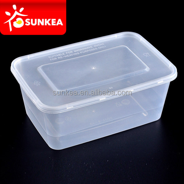 Disposable Clear Plastic 3 Compartment Microwave Food Container - Buy ...