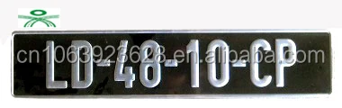 Security Angola Number Plates - Customizable & Durable
