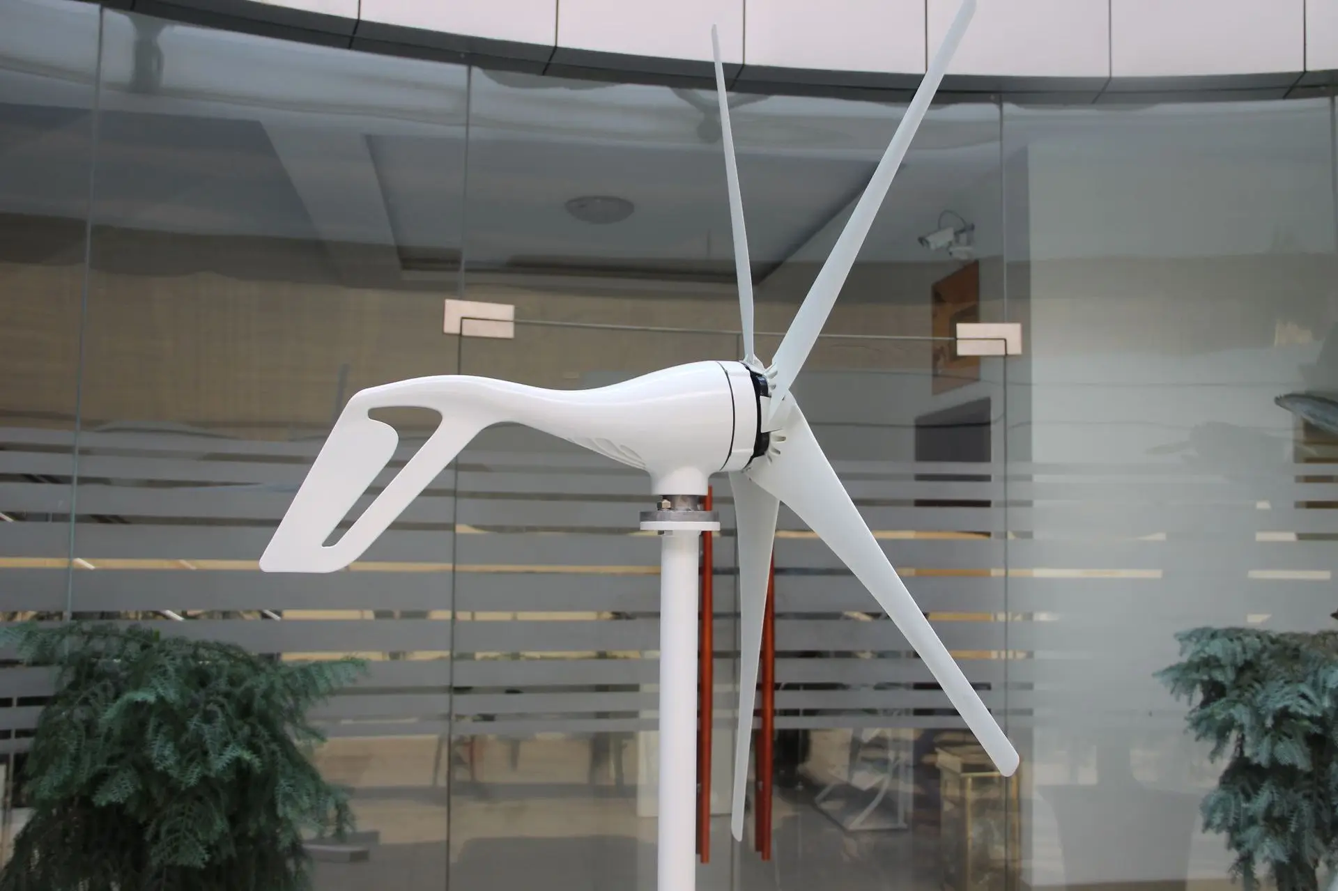400w Small Wind Turbine Generator 3 Or 5 Blades 12v 24v - Buy Small ...