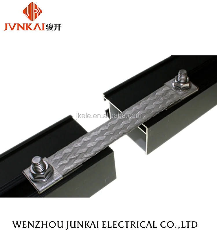 Flexible Power Grounding Copper Shunt - Buy Copper Shunt,Copper Braid ...