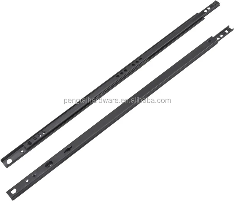 17mm 2 Fold Two Way Travel Mini Small Drawer Slide Telescopic Channel ...