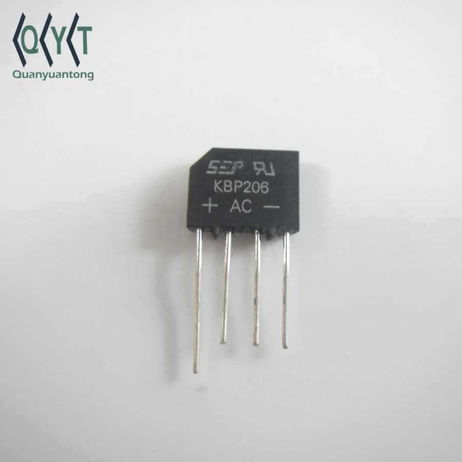 Dip Fast Recovery 2a 600v Single Phase Bridge Rectifier Diodes Kbp ...