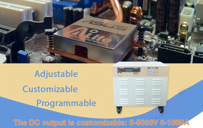 Intelligent Rectifier Ac To Dc Power Supply 380v Ac To 100v Dc 100a ...