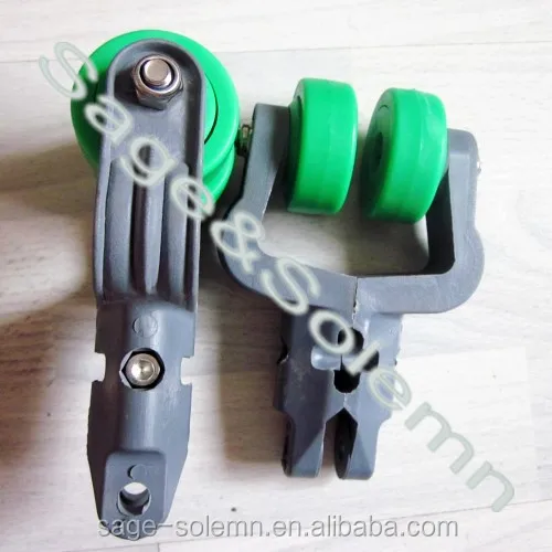 Plastic Resin Synthetic Yoke For Overhead T Track Conveyor Poultry ...