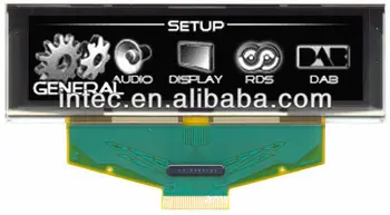 3.12" Monochrome Oled Display 30 Pin Light White - Buy 3.12" Oled ...