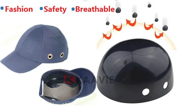 Lightweight Vented Work Wear PPE Safety Hard Hat Caps