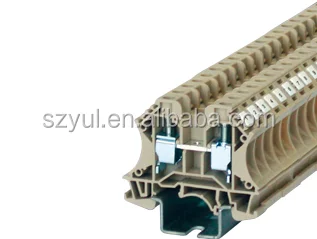 Pcb Wire Din Rail Electrical Wiring Terminal Block Connector - Buy Pcb ...