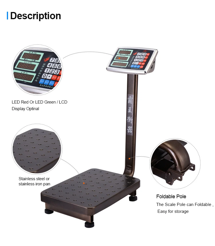 Tcs Series Electronic Platform Scale Max 600 - Buy Tcs Series ...