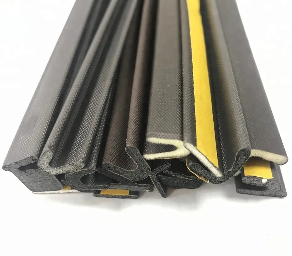 Flexible Weatherstripping Sliding Door Soundproof Rubber Seal Strip ...