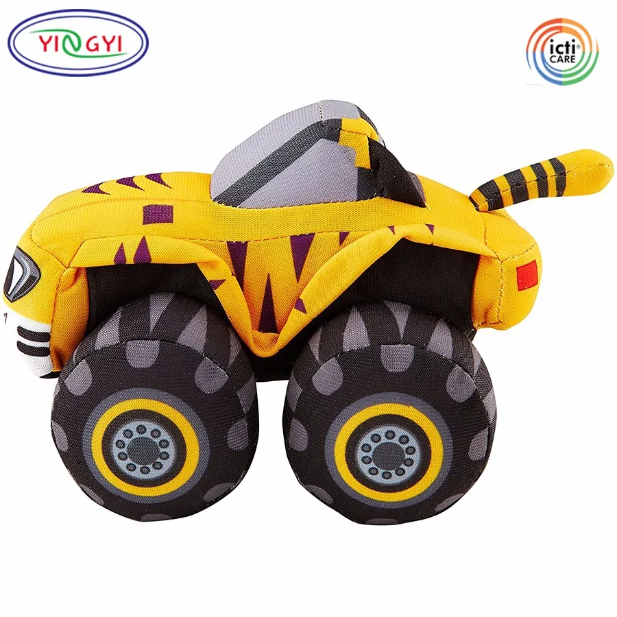 D183 Soft Truck Tractor Toys Sublimation Printed Stripes Vehicle ...