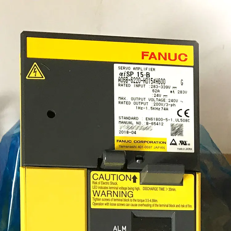 Fanuc Servo Drive Amplifier A06B-6220-H015#H600 - New Original