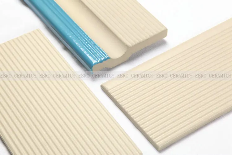 Ebro Ceramic Blue Swimming Pool Edge Finger Grip Tiles