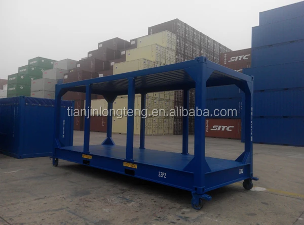Csc Bv Approval Open Type 10ft 20ft Open Frame Container - Buy Open ...