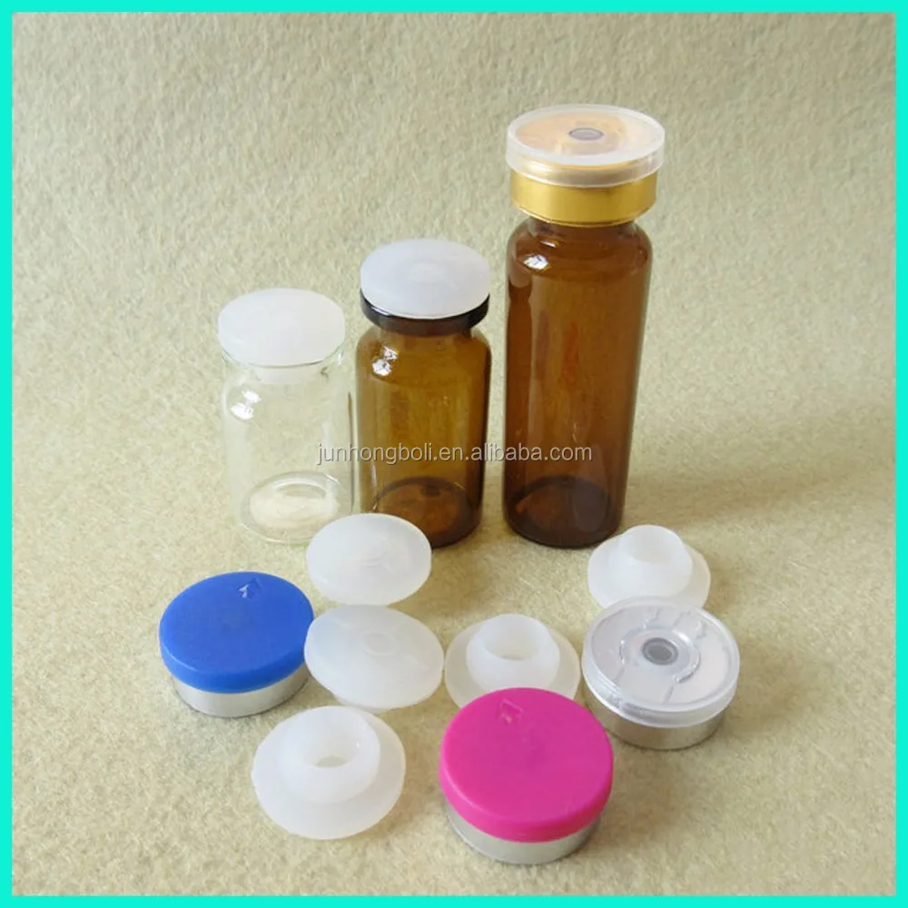 Food Grade 20mm Silicone Rubber Stoppers for Injection Vials