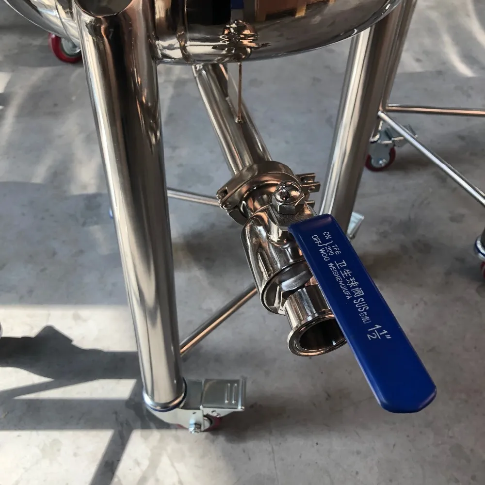 Stainless Steel Storage Tank with Wheels - Durable & Convenient