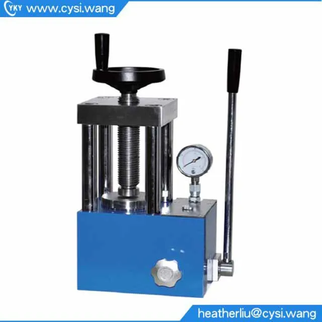 Hot Sell Desktop Manual Hand Powder Press Machine With Ce - Buy Manual ...