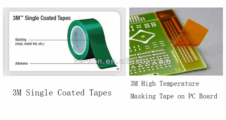 Die Cut 3M 5419 Low Static Polyimide Film Tape - Heat-Resistant Masking