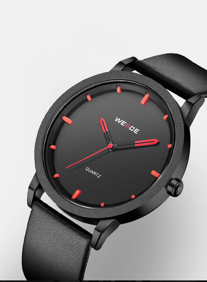 Weide Watches Men Wrist Quartz Luxury Wholesale Leather Strap Relogio ...