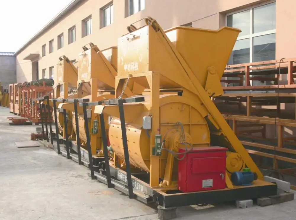 Jdc350 Mixer For Brick Block Making Machine - Buy Concrete Block Mixer ...