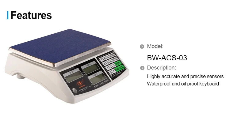 New Acs Series 30kg Digital Scale Battery Digital Scale - Buy Digital ...