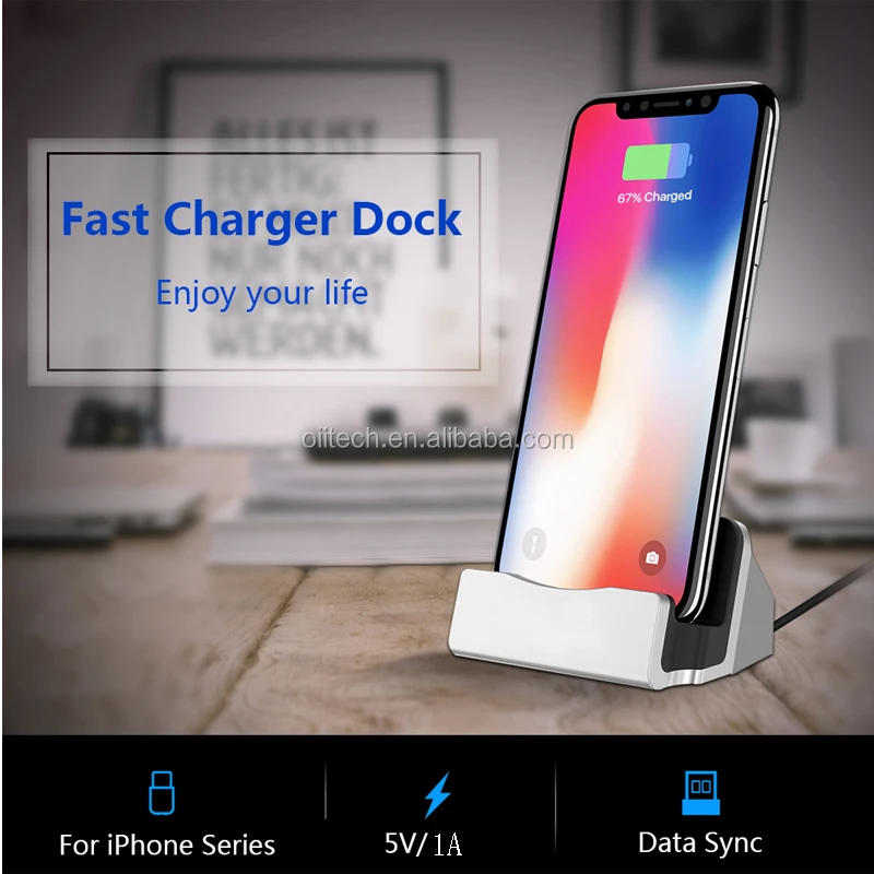 Original Sync Data Fast Charging Dock Station Desktop Docking Charger ...