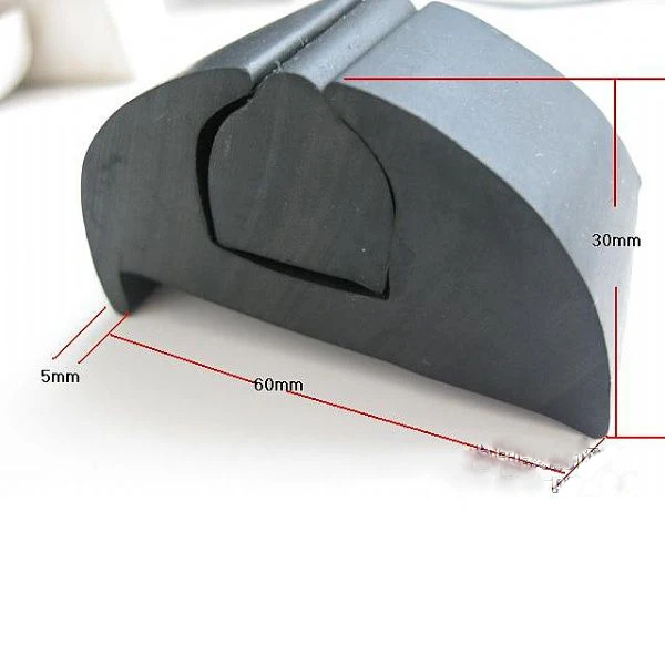 Yacht Rubber Fender - Boat Edge Protector Strip Bumper