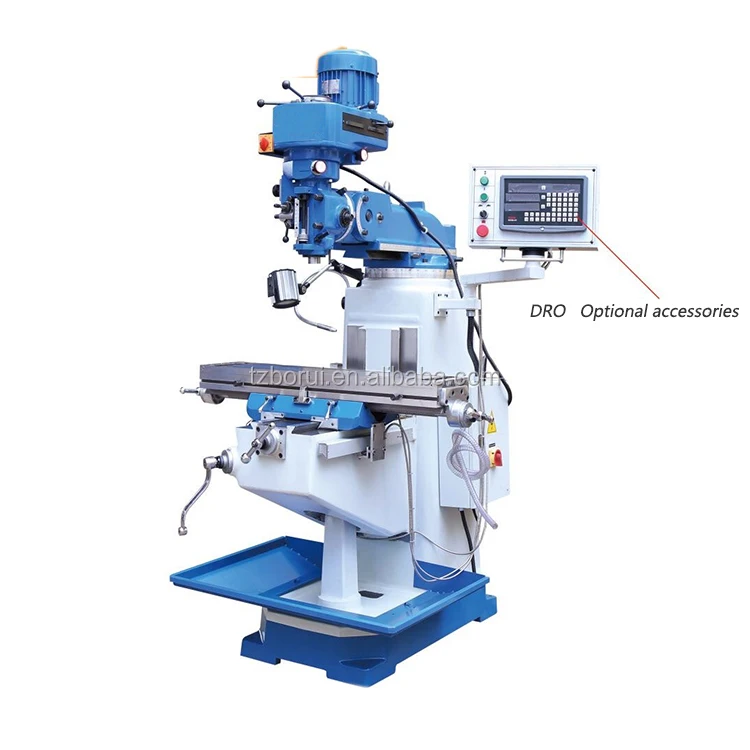 Metal Milling Machines: X6623 X6323B Universal Swiveling Head Turret ...