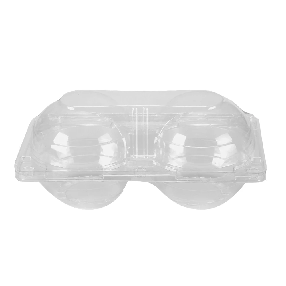 Custom Transparent Pet Plastic 2 4 6 Count Apple Peach Packing Box ...