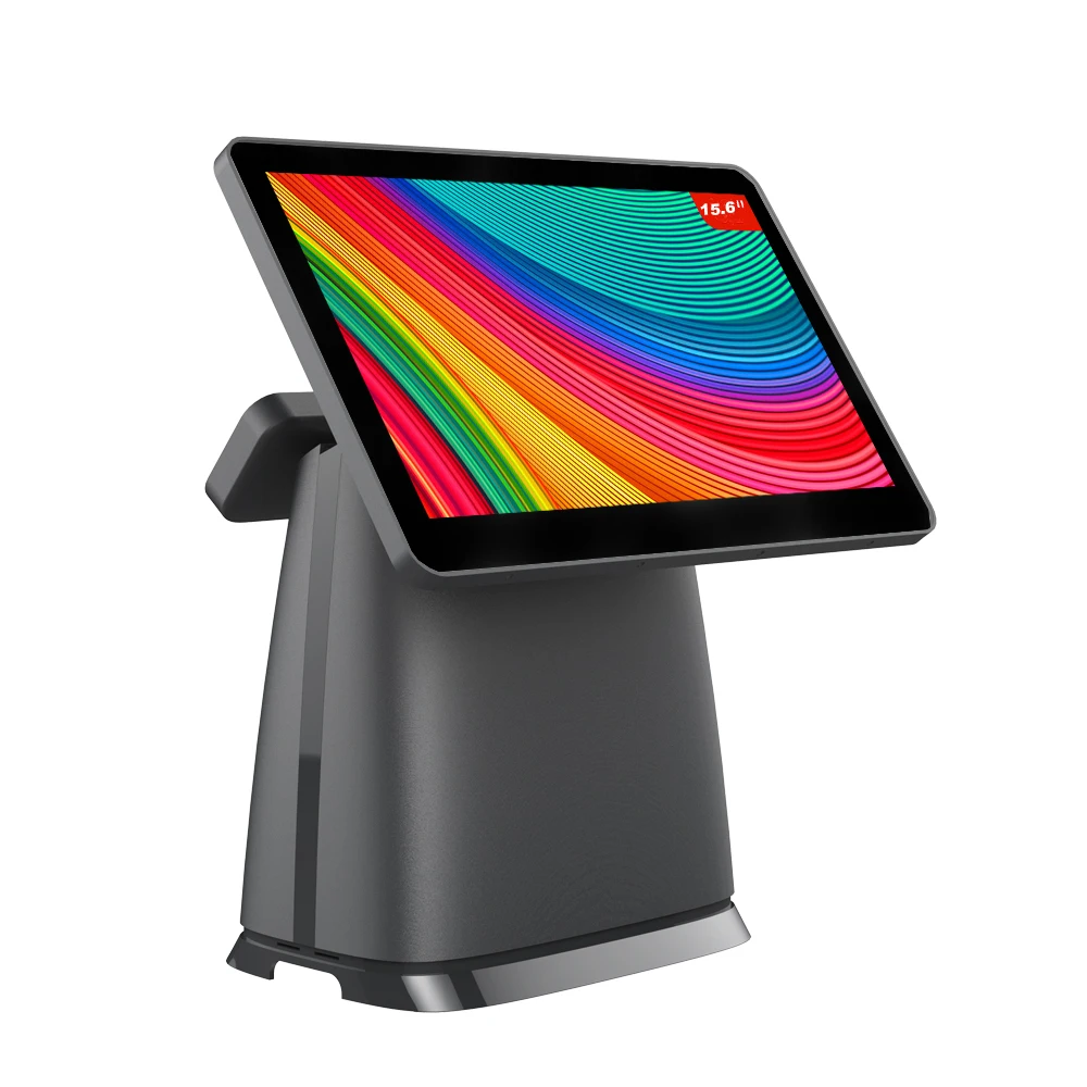 Composxb 15.6 Inch Pos System Lcd 10 Point Touch Cash Machine Retail ...