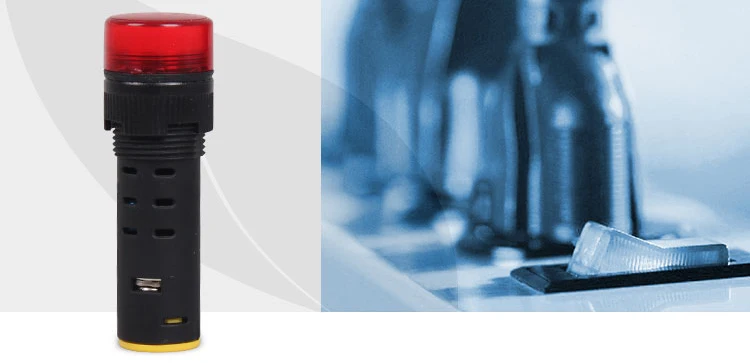 Ac/dc 24v Red Led Three Phase Indicator Lights (ad56-16fs) - Buy Three ...