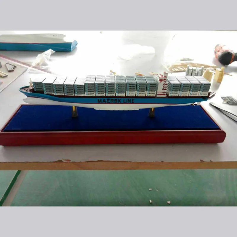 3d Metal 1/100 Scale Cargo Ship Model Boat 1/200 Container Ship Model ...