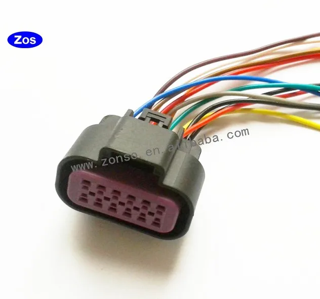 12 Pin Delphi Pa66 Auto Female Cable Connector - Buy Cable Connector ...