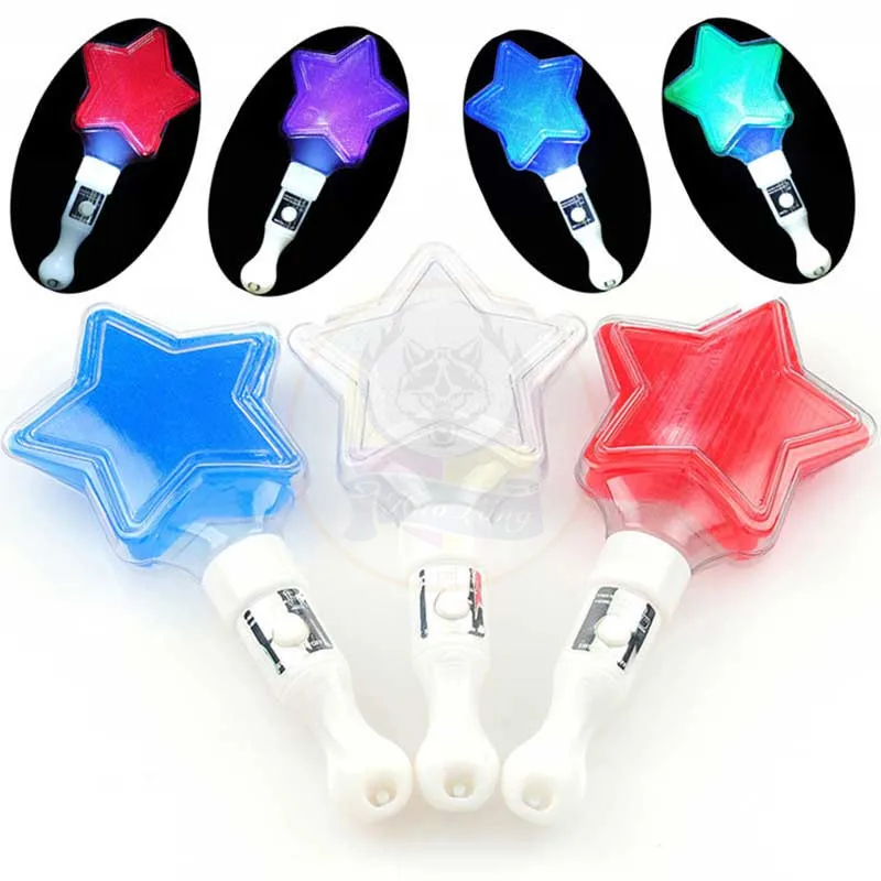 Hot Concert Product Led Star Shape Flashlight Stick Hot Sale Concert ...