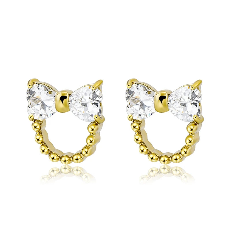 Fashion Earring Designs New Model Crystal Rhinestone Stud Earrings,Cute ...